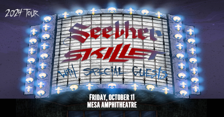 Skillet + Seether at Mesa Amphitheatre – Clicks From The Pit